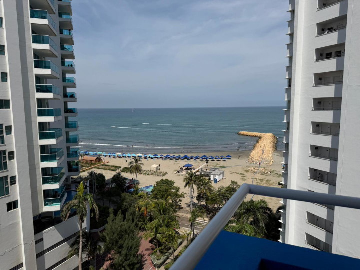 Apartamento En Bocagrande Con Vista Lateral Al Mar Icdi - Cartagena