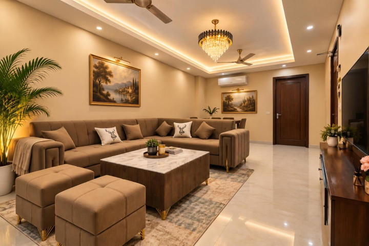 Nirwana By Aldor House -Saket-qutub-3bhk-max - Delhi, India