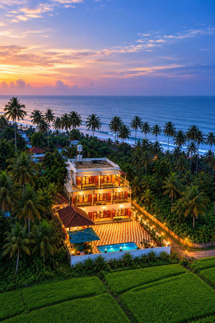 Verdant View Beach Resort Varkala By Voye Homes - Just 150m To Beach - Varkala