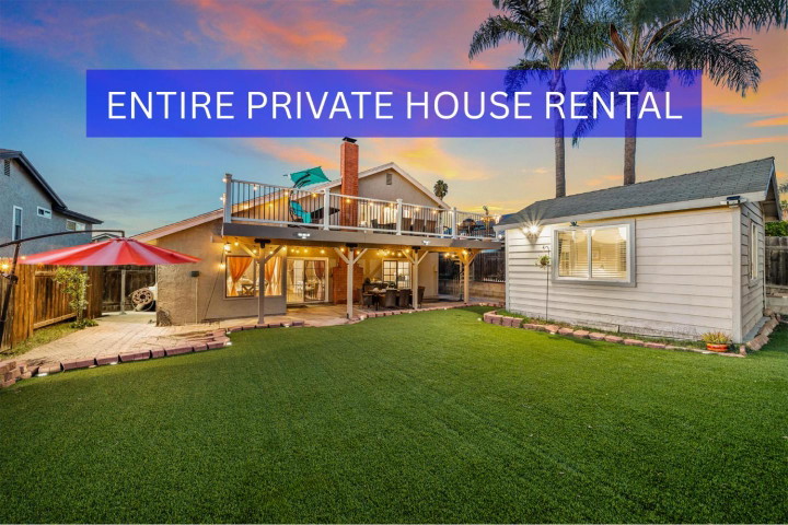 Entire Private House With 6 Bedroom, Big Gated Yard, Garage In Rancho Penasquitos, Available Now - Miramar - San Diego