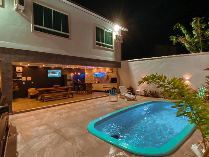Casa Com Piscina Privativa Na Praia Do Peró - Cabo Frio