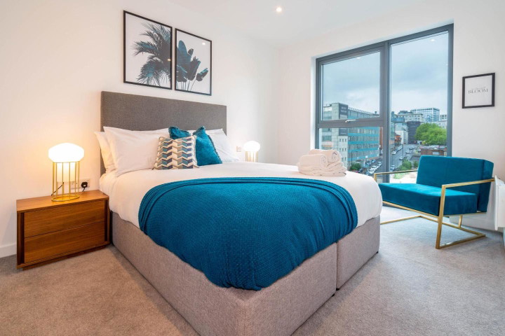 Luxe 1 Bedroom Comfy Apartment - City Centre - Birmingham
