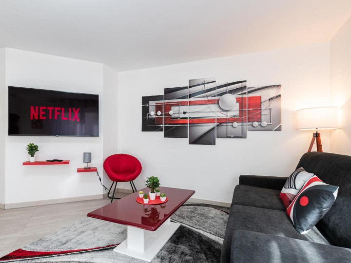 Le Stella - Hypercentre Garage Gratuit Wifi Netflix Amazon Prime Proche Parc Tete D'or - Meyzieu