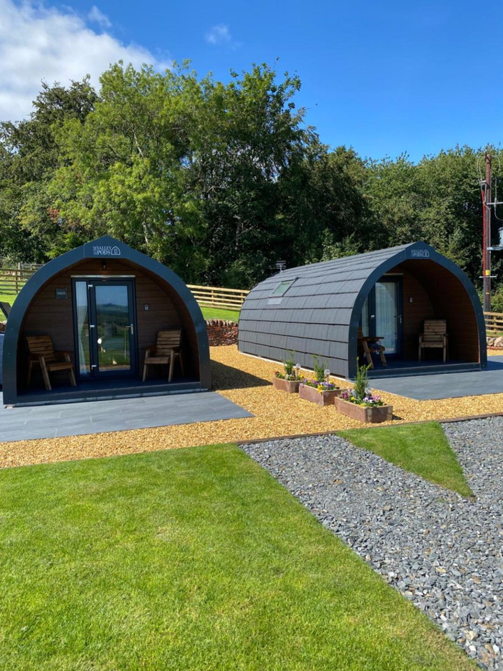 Craigend Farm Holiday Pods - The Curly Coo - Dumfries