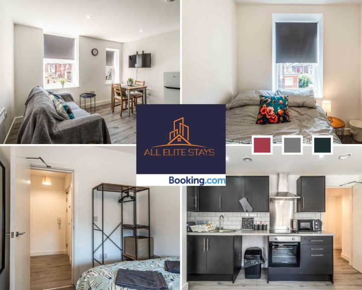 Swan House Apartment 2 - 1 Bed Apartment - Sleeps Up To 4 - Free Parking - Liverpool - Close To City Centre - By All Elite Stays - Liverpool