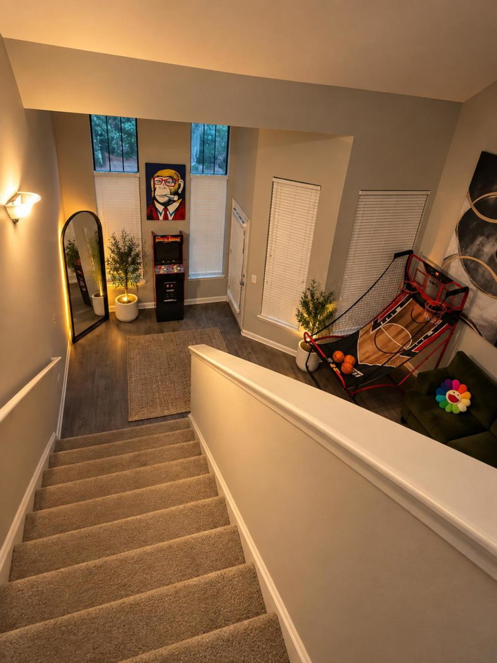 Skyline Loft Retreat Game Room Paradise - Atlanta