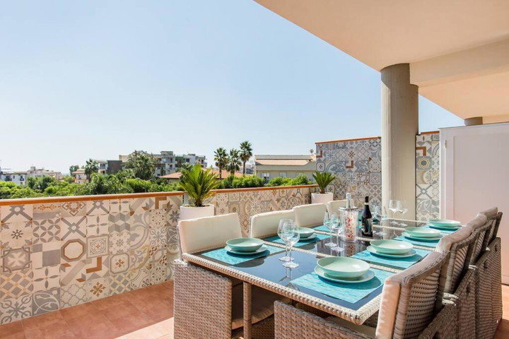 Naxos Glamour Apartment With Terrace, Parking And Etna View - Naxos