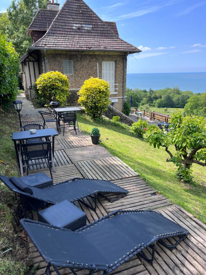 Appartement Spacieux Climatisé Vue Mer Parking - Villerville