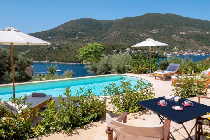 Villa Phos - Boutique Stone And Wood Sanctuary With Private Pool Near Sivota - Lefkada