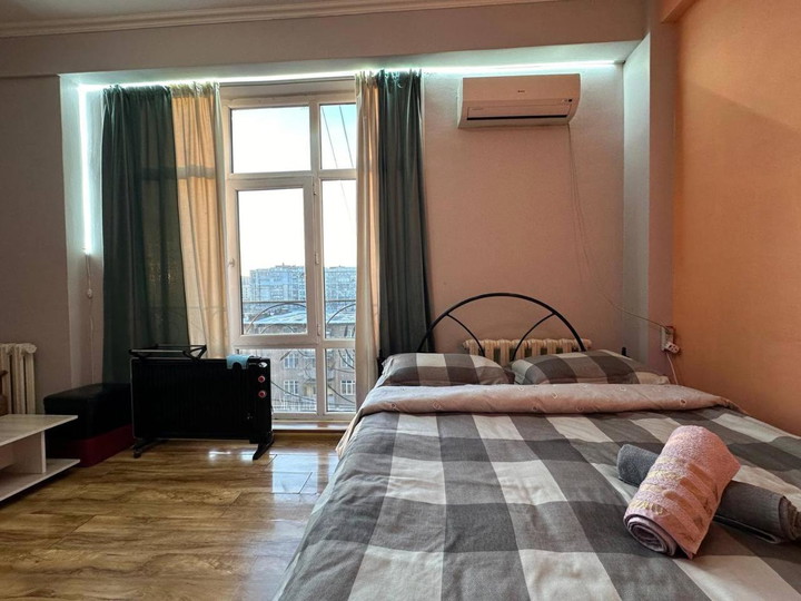 1-room Apart. 21 On Usenbaeva 52 Near Eurasia Shopping Center - Biskek