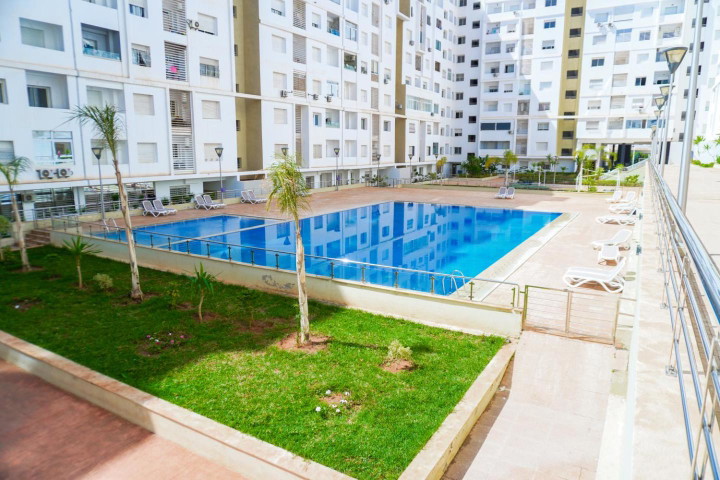 ÉLégant Appartement à Agadir Avec Piscine - Agadir
