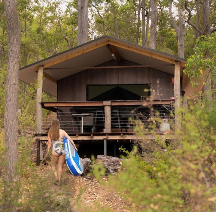 Lake Brockman Tourist Park - Glamping Tent - Harvey