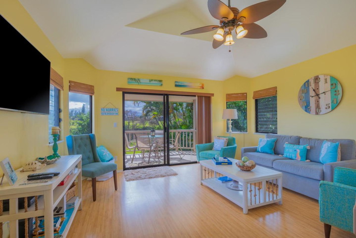 Hanalei Bay Villa Cottage 2br 2ba With Mountain Views Hbv24 - Kauai, HI