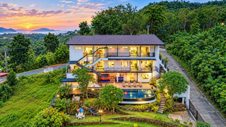 Chalong - 10 Br Private Pool Villa - Villa Nap Dau - Phuket - Phuket