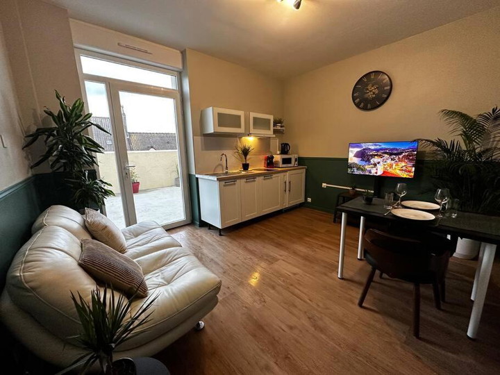 L'écrin Vert - Rez De Chaussé - Idéalement Situé - Terrasse - Équihen-Plage