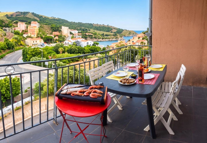 Appartement Panoramique à Banyuls-sur-mer, Vue Mer Et Montagne - Banyuls-sur-Mer