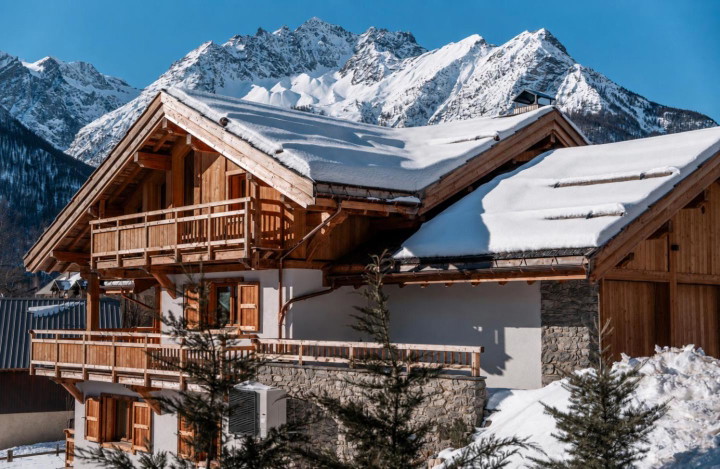 Chalet Cicea Serre Chevalier 5 éToiles Home Cinema Sauna Jacuzzi Billard - Pelvoux