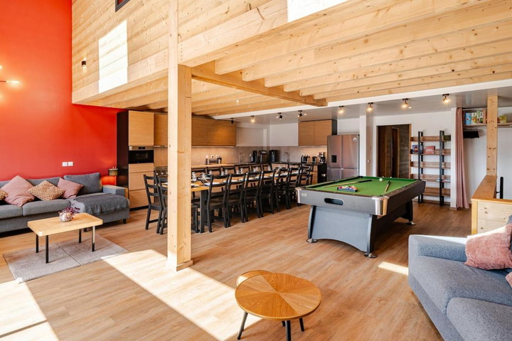 Chalet Quiétude, Jacuzzi, Ciné, Billard, 17 Couchages, 6 Salles De Bain - Bolquère