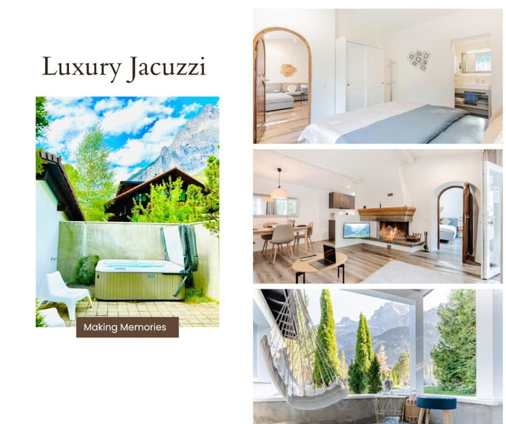 Amazing Modern & Great Equipped Jacuzzi Apartment - Kandersteg