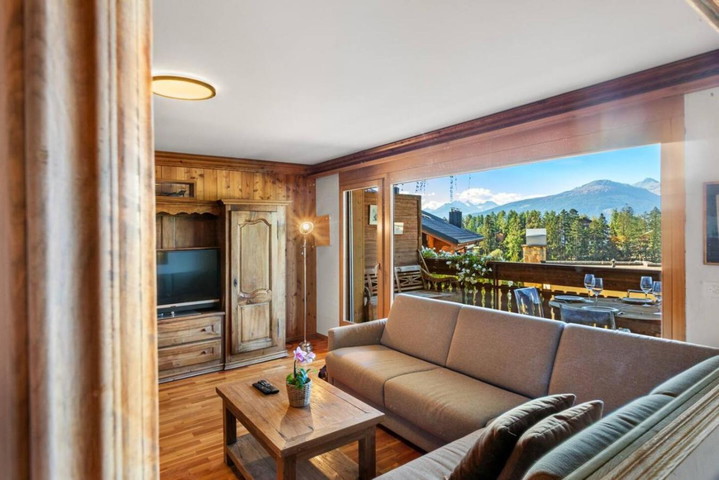 Superbe Appartement Avec Parking Privé Et Balcon - Crans-Montana