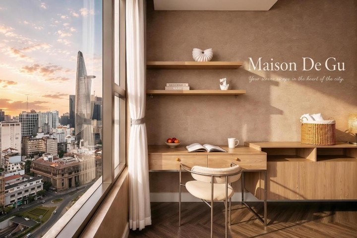 Maison De Gu Tresor Residence - Ho Chi Minh City Centre Apartment - 호찌민시