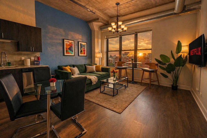 Skyline 2br In South Loop With Optional Parking & Gym Access Near Museum Campus And Mccormick Place - Chicago