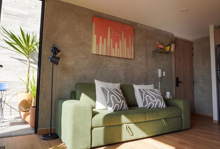 Modern Oasis Roma Sur Private Terrace With View - Mexico City