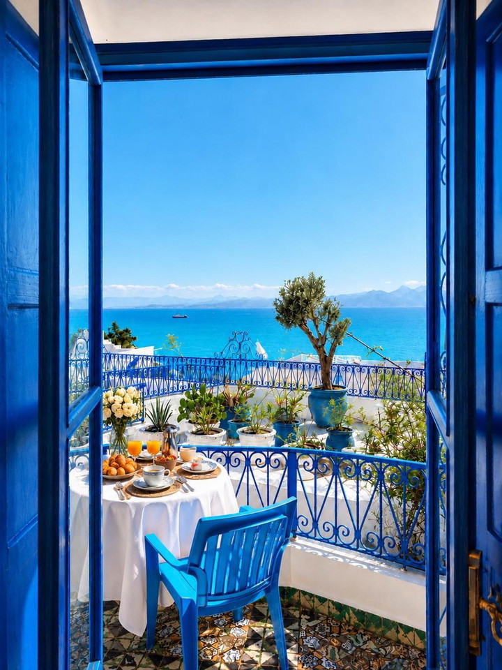 Boundless Blue House - Best View Sidi Bou - Sidi Bou Saïd