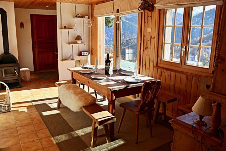 Magnifique Chalet Pour 10 Personnes à Vercorin - Grimentz