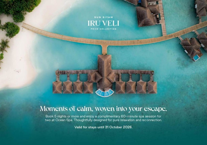 Sun Siyam Iru Veli - 24 Hours Premium All Inclusive Dine Around With Free Sea Plane Transfers & Exclusive Inclusions - Maldives