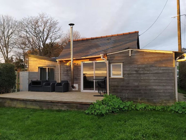 Chalet En Bois Unique Séjour Inoubliable Face à La Mer - Plérin
