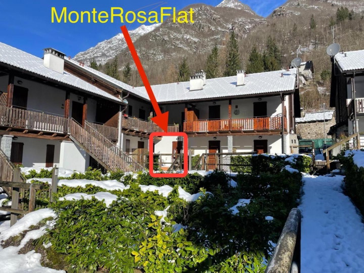 Appartamento - Bilocale 2 Rooms - Vista Monte Rosa, Giardino In Residence Walser A 10minuti Da Macugnaga - Monterosaflat - Macugnaga