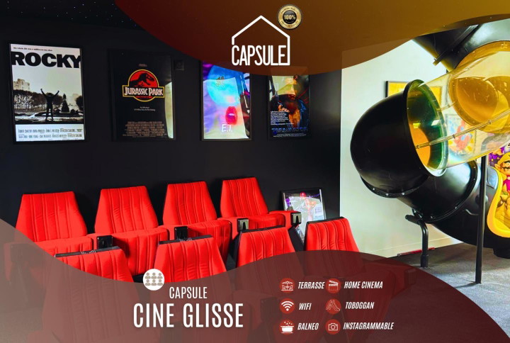 Capsule Ciné Glisse - Cinéma - Spa Balnéo - Garage - Croix