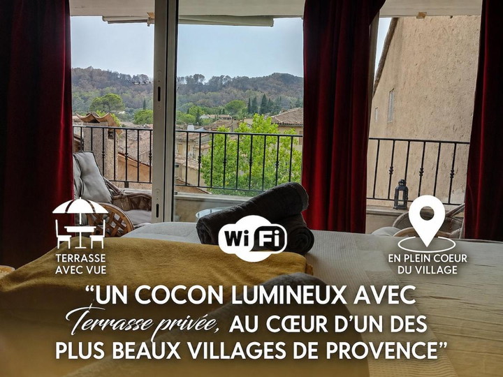 En Plein Cœur Du Village -Gabriel Philis 4 Terrasse Avec Vue - Cotignac