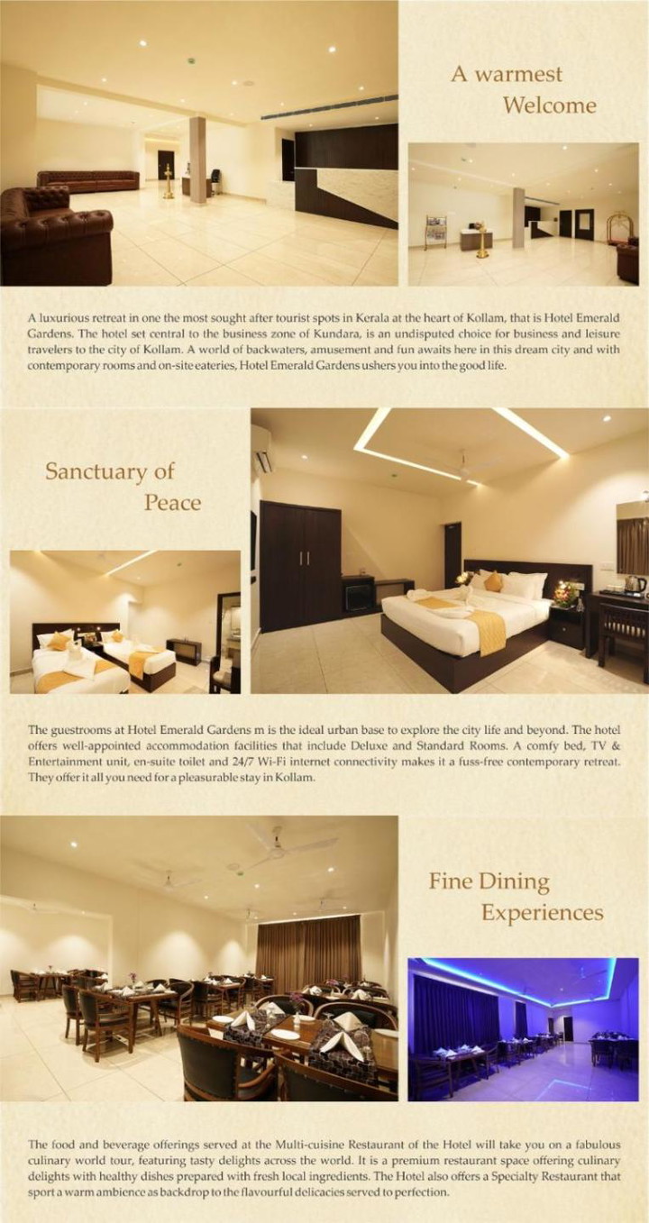 Hotel Emerald Gardens - Kottarakkara