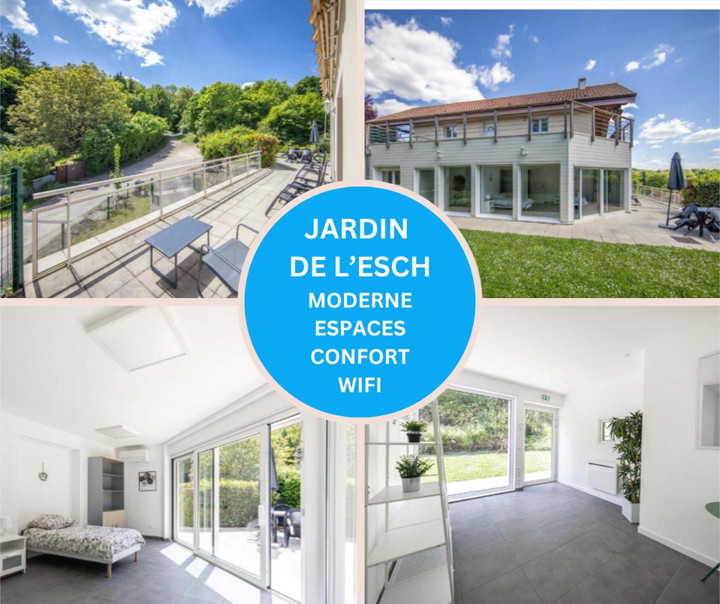 Gite Familial - Le Jardin De L'esch - Espace Nature Moderne & Confort - Jardin Et Terrasse - Clim Parking Wifi - Elite Premium Properties Services - Pont-à-Mousson