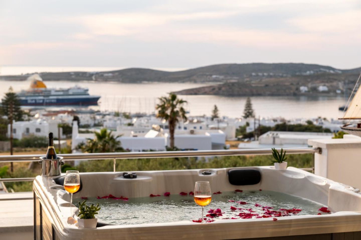 Panos Villa Sunset View - Paros