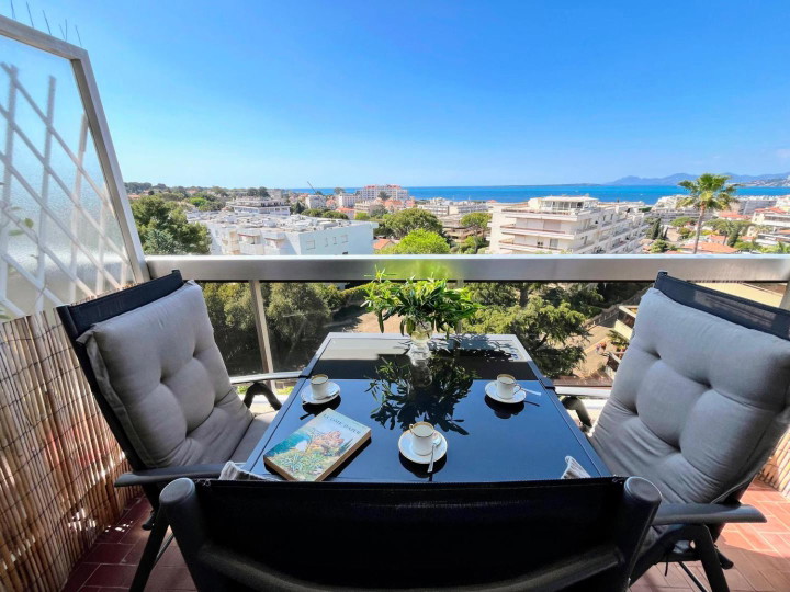 Panoramic Sea View With Pool 4ppl - Juan Les Pins - Biot
