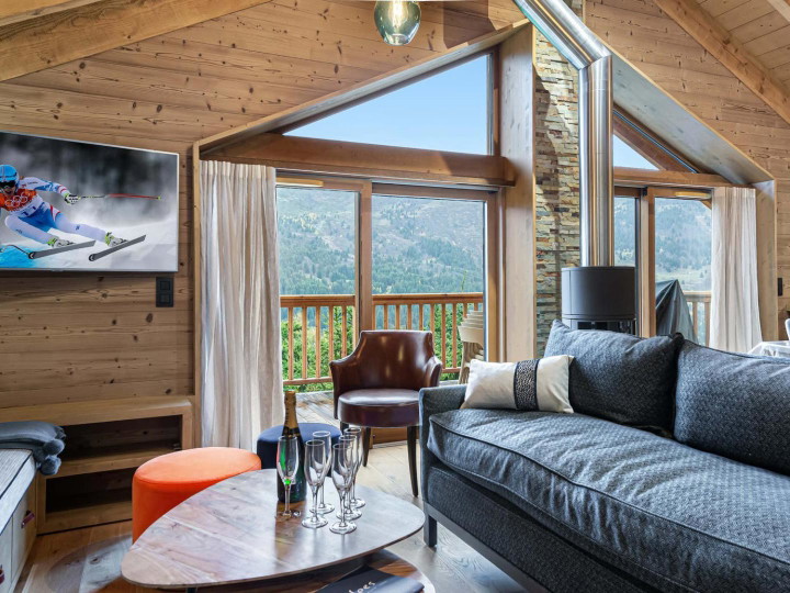 Chalet Moderne à Méribel Avec Spa Et Animaux Acceptés - Courchevel