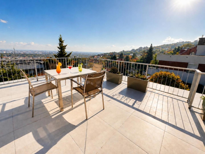 Luxury Panoramic Penthouse With 3 Terraces And Free Garage - Budapest