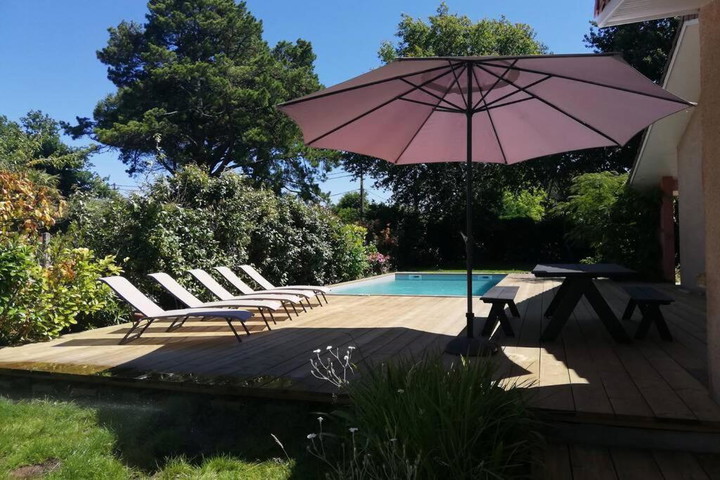 Grande Maison Familiale Piscine Et Jardin - Lège-Cap-Ferret