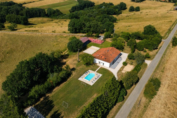 Housepark Maison Séailles 45 Pers Padel Piscines Int&ext Vue Pyrénées - Gers