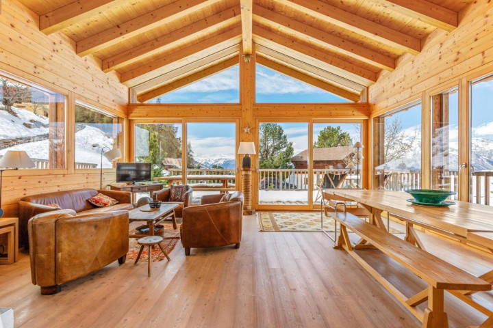 Chalet Magrappe, Accès Direct à La Piste Des Mayens De Veysonnaz - Veysonnaz