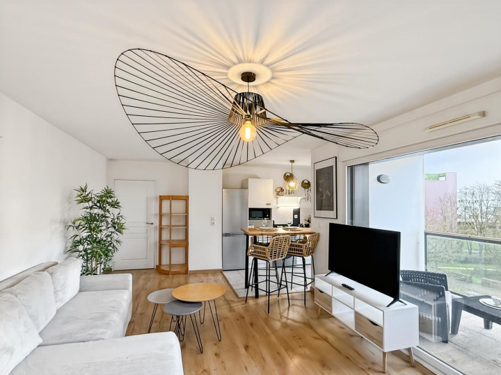 L'onyx - Balcon & Garage Privé - Spacieux & Coeur De Rennes - Betton