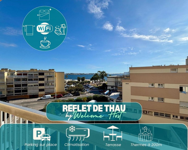 Reflet De Thau, Vue éTang Et Proche Thermes - Bouzigues