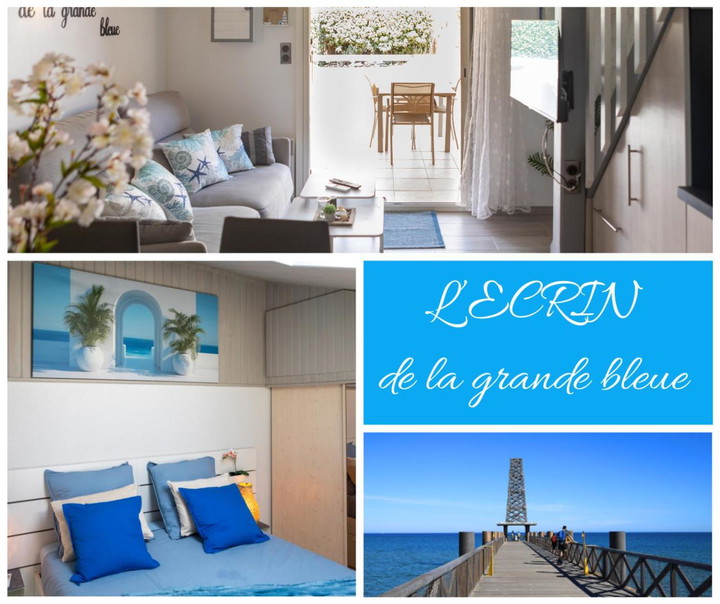Nouvel Hebergement - Maison 2 Chambres I Acces Direct Plage I Terrasse Privée & Parking I 6 Max I L'ecrin De La Grande Bleue - Classé 3 ÉToiles - Leucate
