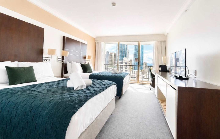Level 10 Ocean View Suite With 2 Beds - 서퍼스 파라다이스