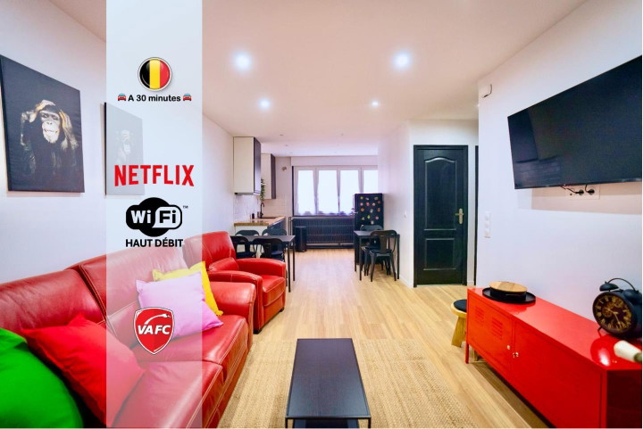 Valenstay - Duplex Stade Du Hainaut Avec Terrasse - Nord