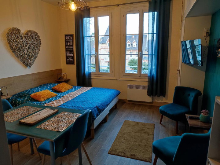 Charmant Studio 8, Parking Et Wifi Gratuit, Local Vélo - Normandie