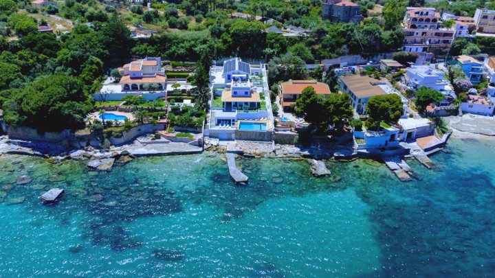 Hamman Exclusive Waterfront Villa Residence Shared Infinity Pool & Private Sea Access - Altavilla Milicia